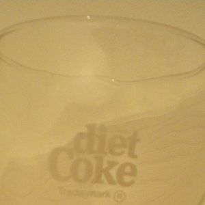 Diet Coke, Coca Cola | Dining | Coca Cola Glass Soda Fountain Swirl ...